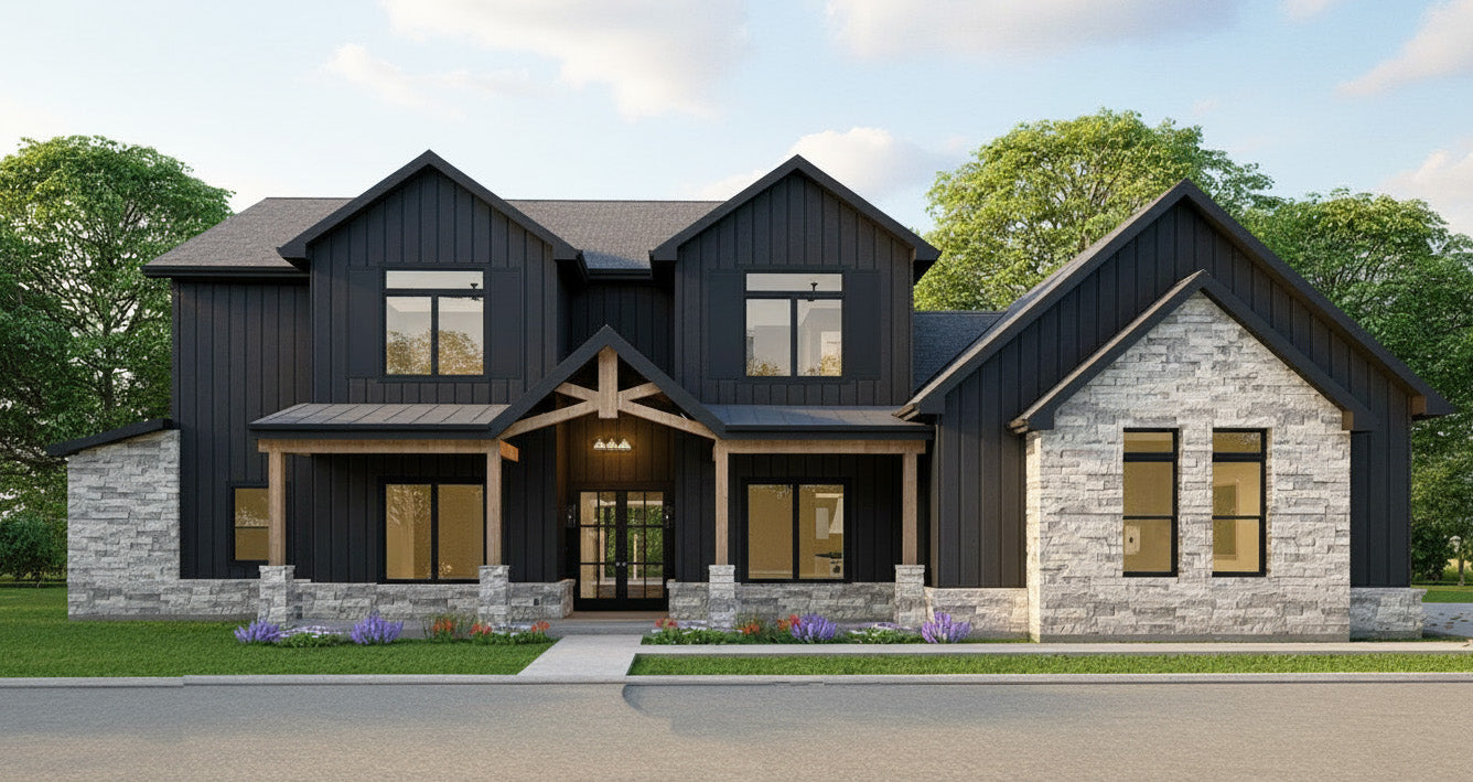 Farmhouse House Plans – Texas House Plans
